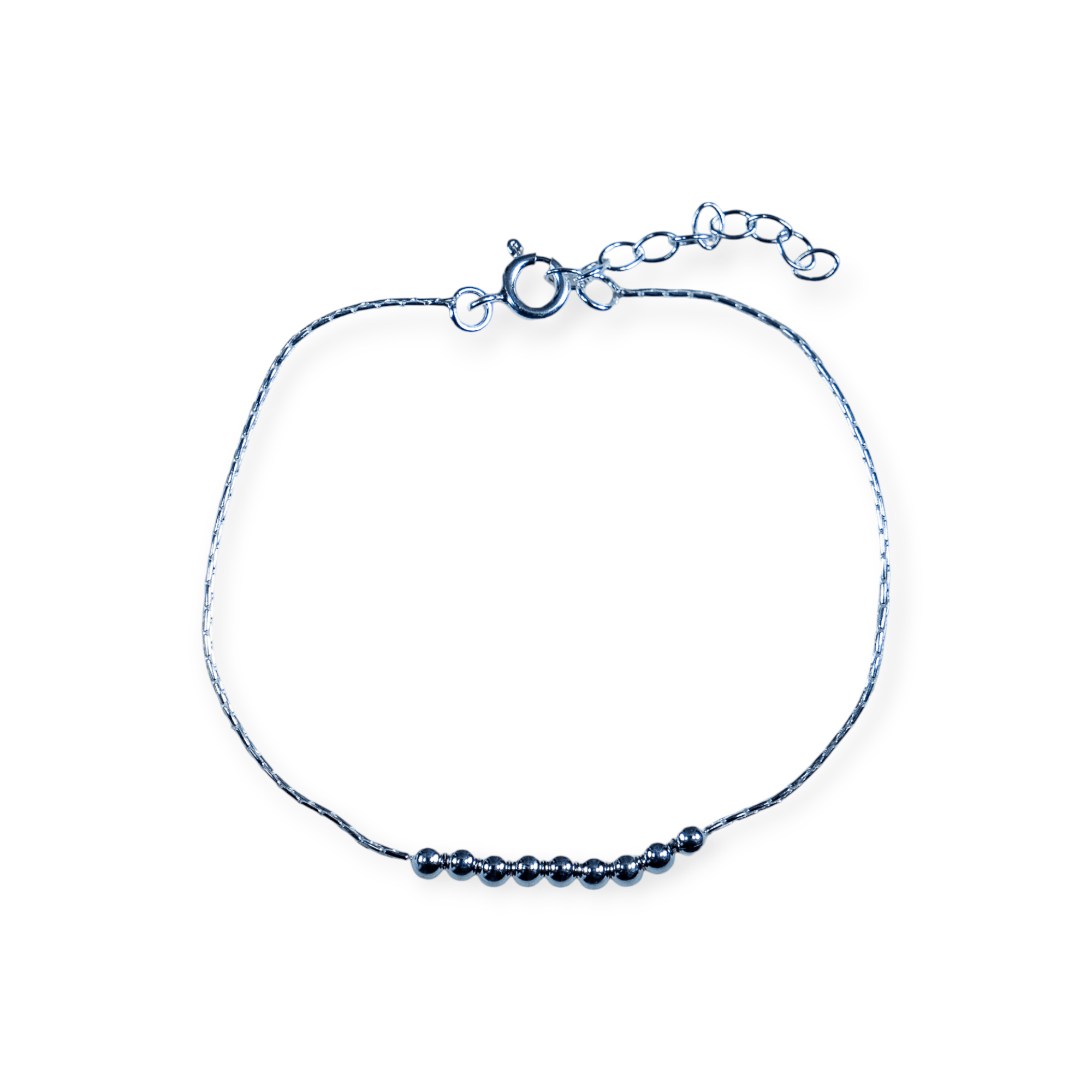 H.R.O Joyas Salta - Pulsera Plata 925 con bolitas de plata Kl281 - 14d